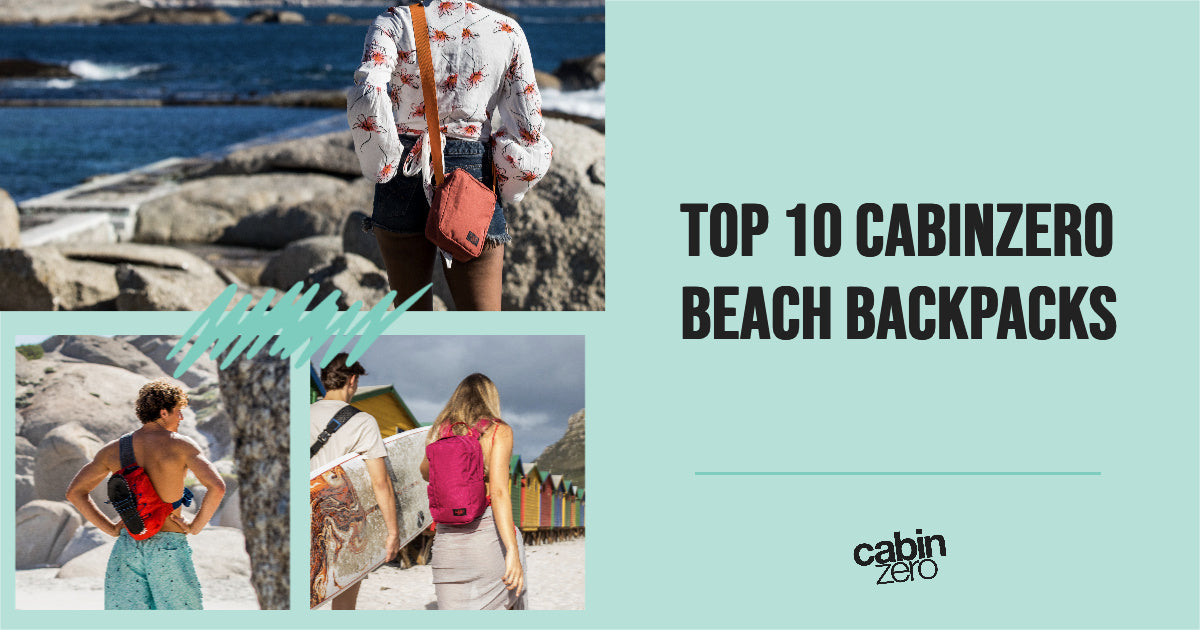 10 Best Beach Backpacks and Bags for Your Next Vacation | CABINZERO